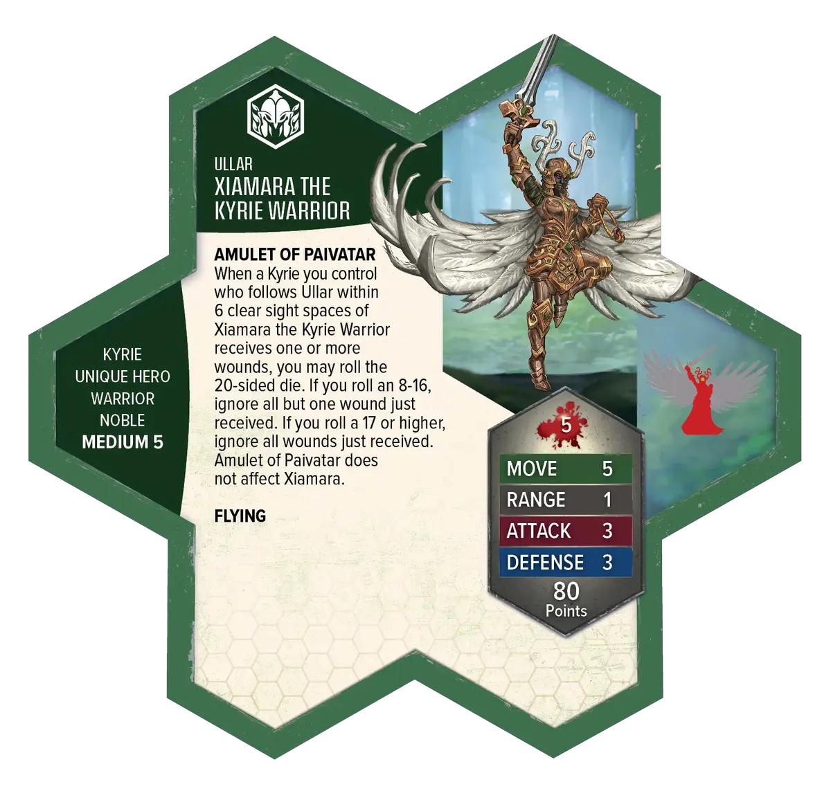 Xiamara the Kyrie Warrior | HeroScape Wiki | Fandom