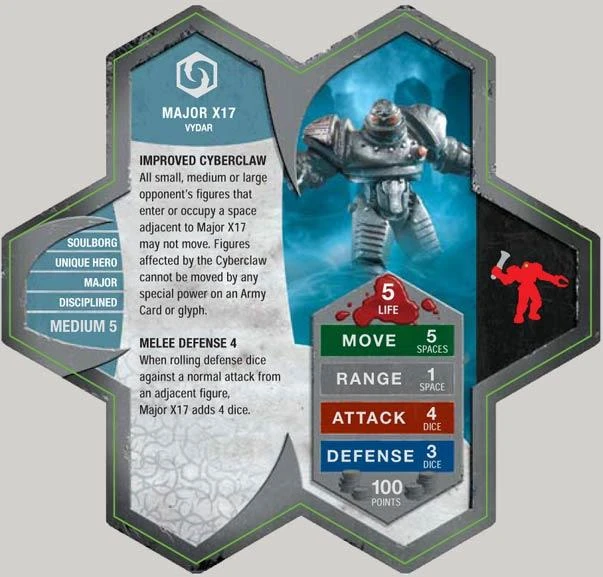 Major X17 | HeroScape Wiki | Fandom