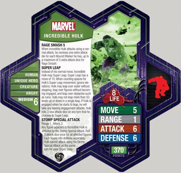 Incredible Hulk | HeroScape Wiki | Fandom
