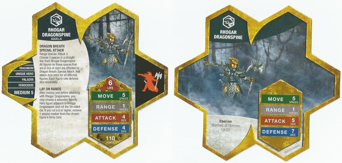 Rhogar Dragonspine | HeroScape Wiki | Fandom