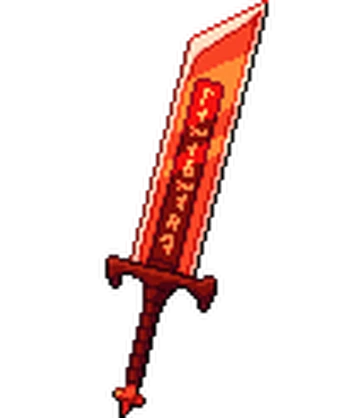Terraria Molten Sword