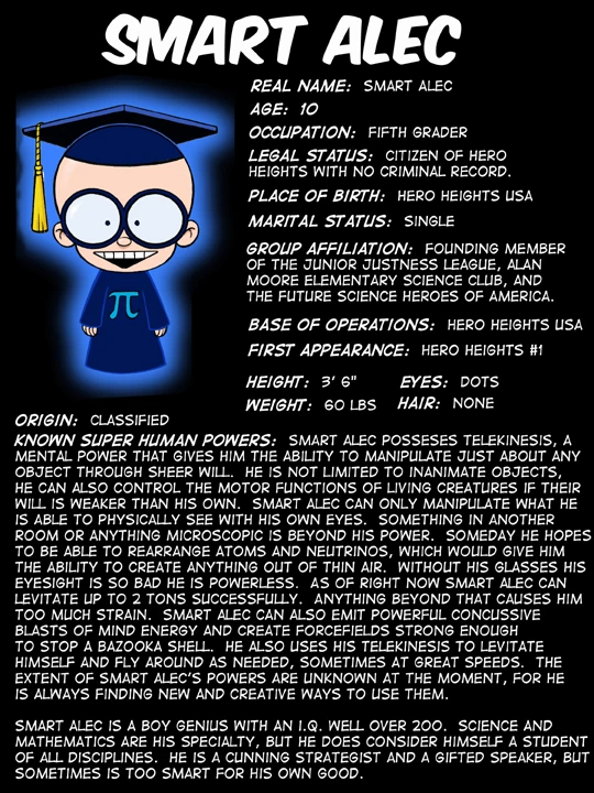 Smart alec | HeroToons Go Wikia | Fandom