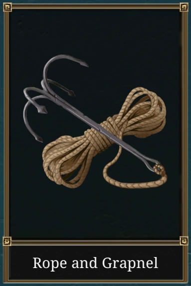Rope and Grapnel | Hero-U Wiki | Fandom