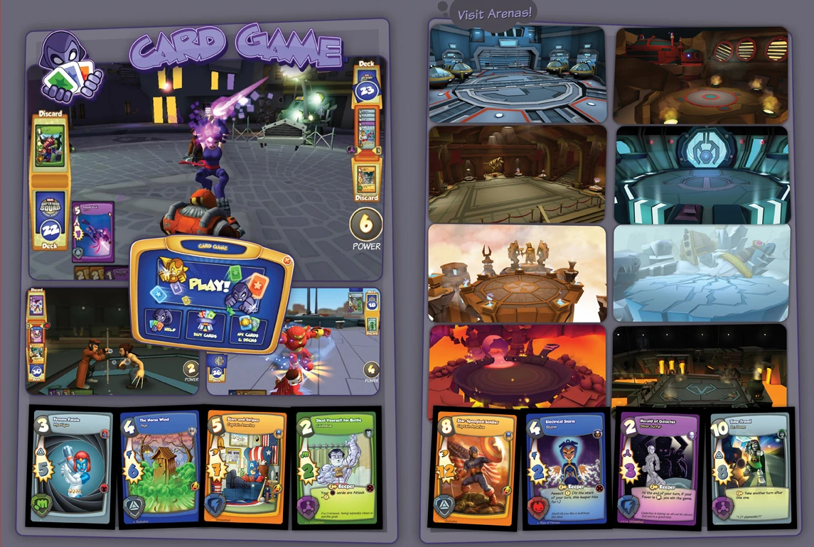 Card game | Super Hero Squad Online Wiki | Fandom