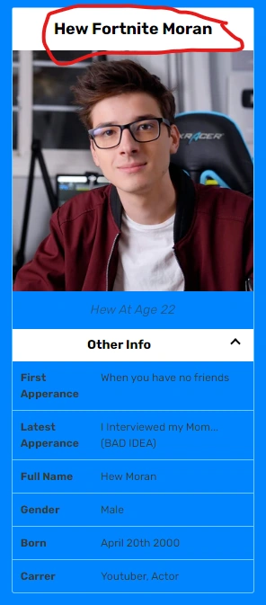 Hew Moran Wiki History Archive | Hew Moran Wiki | Fandom