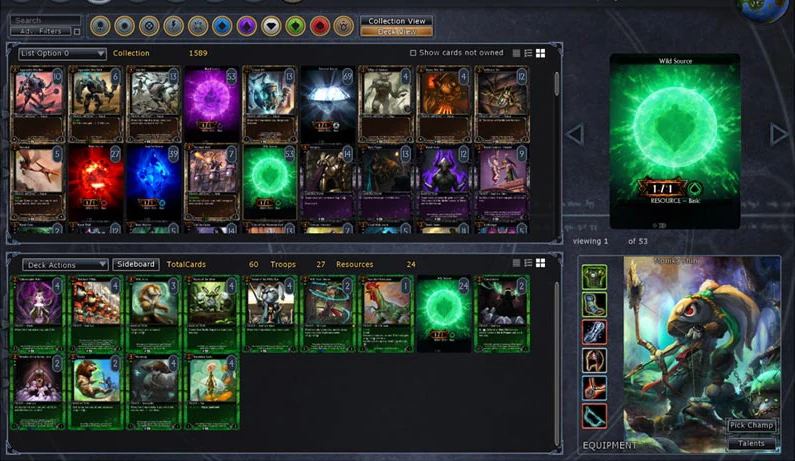 Deck Editor - Hex Wiki