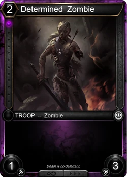 Determined Zombie - Hex Wiki