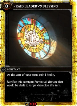Raid Leader's Blessing - Hex Wiki