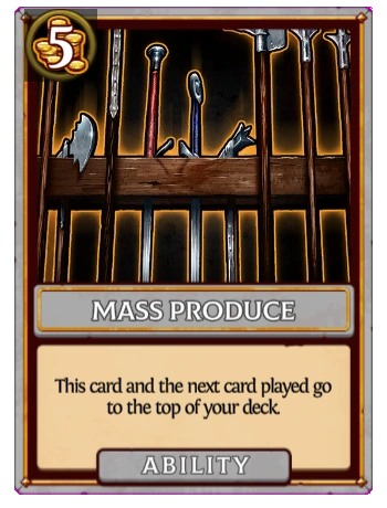 Mass Produce | Hexarchy Wiki | Fandom