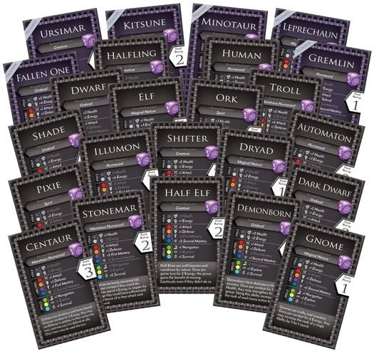 Races | HEXplore It Wiki | Fandom