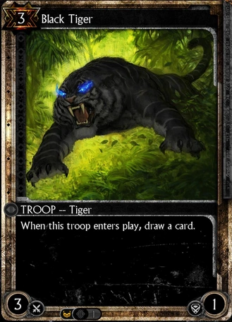 Black Tiger | Hex TCG Wiki | Fandom