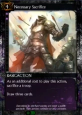 Necessary Sacrifice | Hex TCG Wiki | Fandom