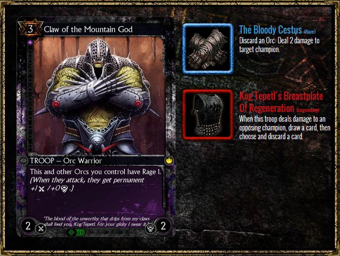 The Bloody Cestus | Hex TCG Wiki | Fandom