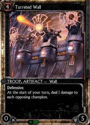 Turreted Wall | Hex TCG Wiki | Fandom