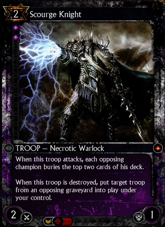 Scourge Knight | Hex TCG Wiki | Fandom