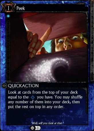 Peek | Hex TCG Wiki | Fandom