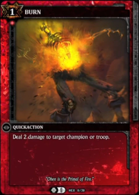 Burn | Hex TCG Wiki | Fandom