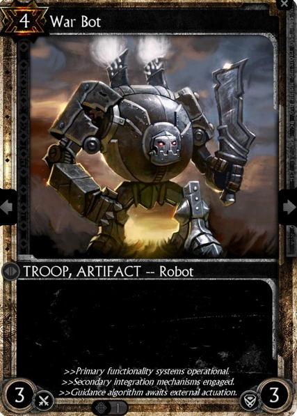 War Bot | Hex TCG Wiki | Fandom