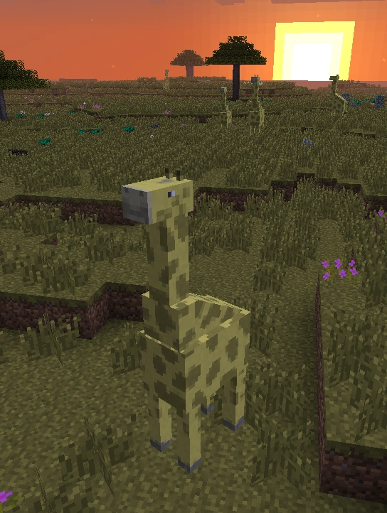 Minecraft Giraffe