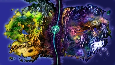 World Map | Hexyz Force Wiki | Fandom