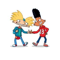 Hey Arnold And Gerald Handshake