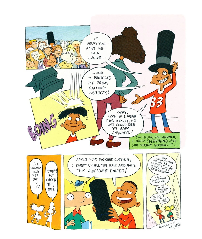 Comics/Gerald's Haircut | Hey Arnold Wiki | Fandom