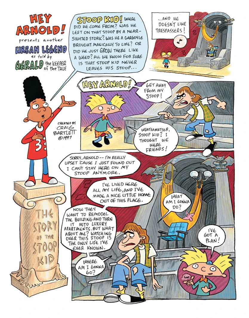 Comics/Stoop Kid | Hey Arnold Wiki | Fandom