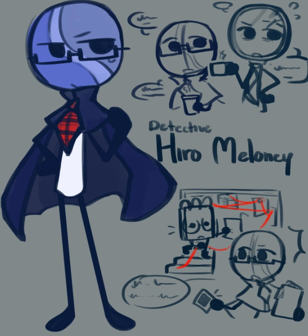 Iro “Hiro” Sakuro Meloney | Hfj Detective AU Wiki | Fandom
