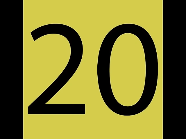 Counting Down from 20 | Have Fun Teaching Wiki | Fandom