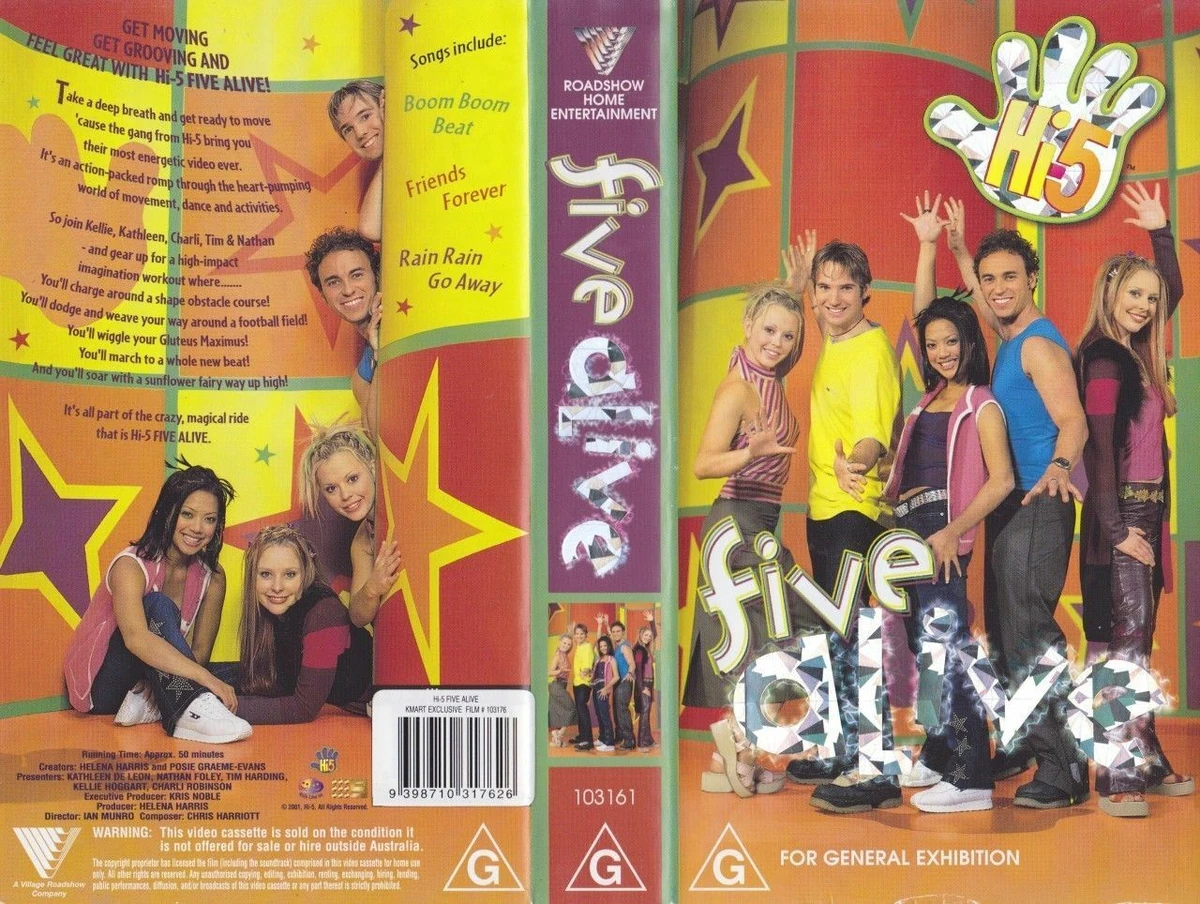 Five Alive (video)/Home Video | Hi-5 TV Wiki | Fandom