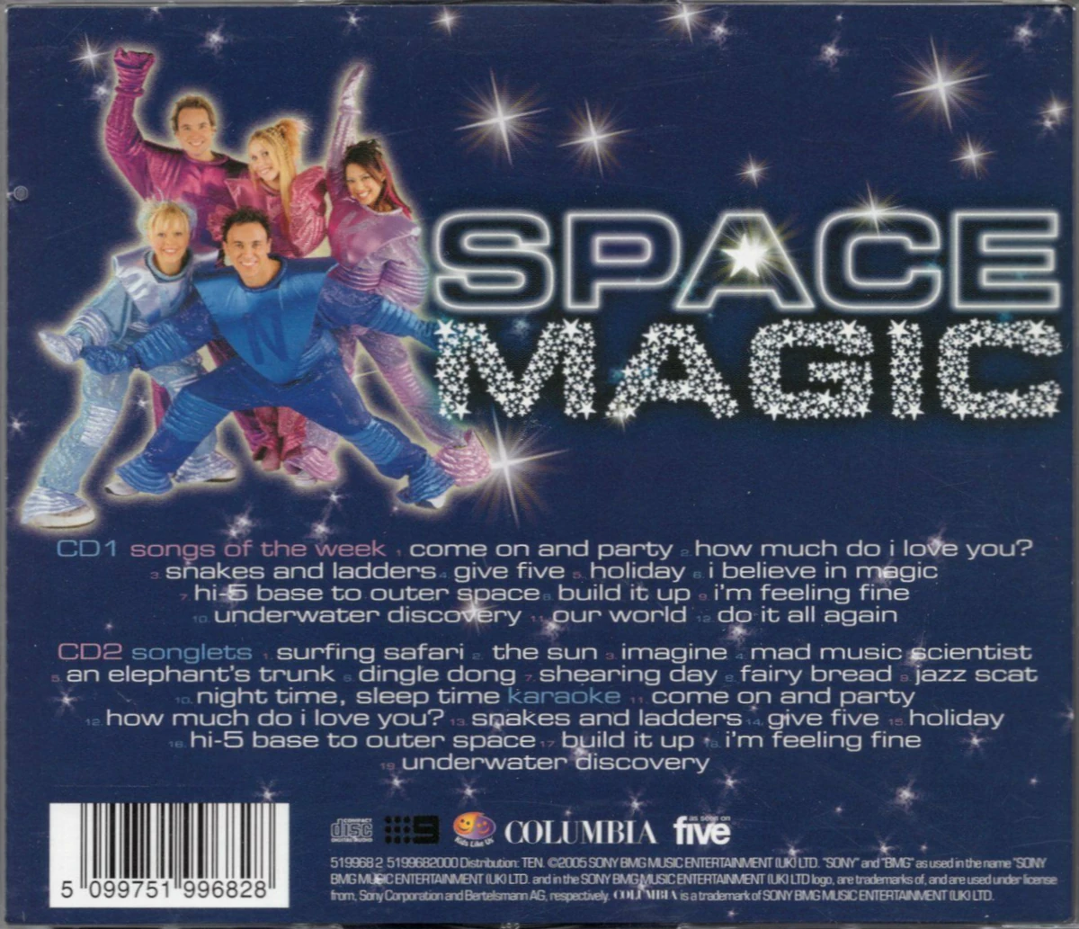 Space Magic (UK album)/Gallery | Hi-5 TV Wiki | Fandom
