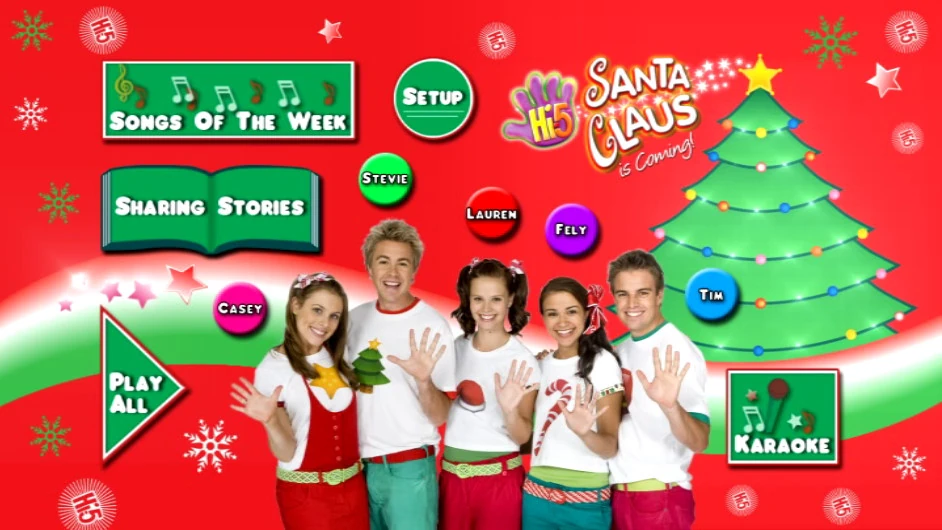 Santa Claus Is Coming! (video)/Home Video | Hi-5 TV Wiki | Fandom