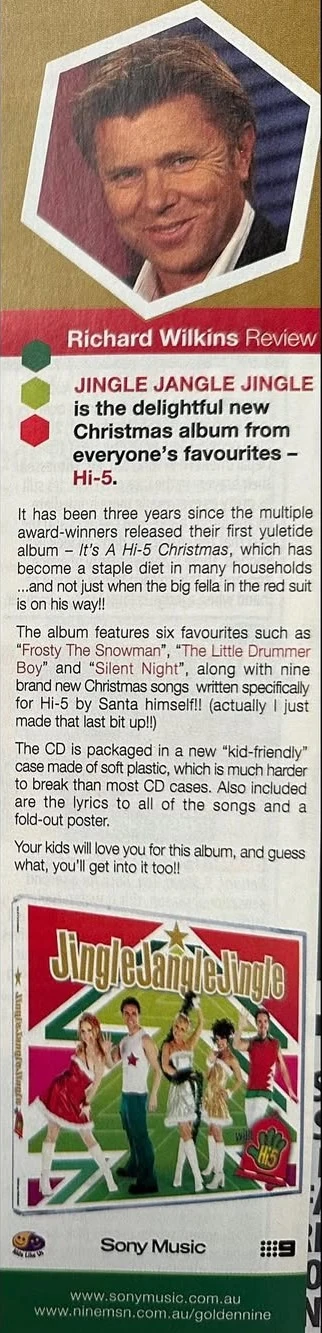 Jingle Jangle Jingle With Hi-5 (album)/Marketing | Hi-5 TV Wiki | Fandom