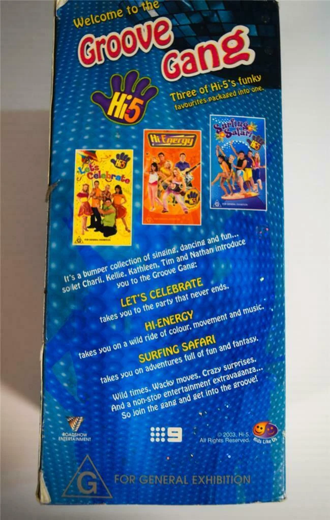 Groove Gang (Video Box Set) | Hi-5 TV Wiki | Fandom