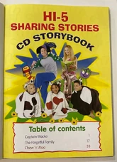 Hi-5 Sharing Stories CD Storybook (book) | Hi-5 TV Wiki | Fandom
