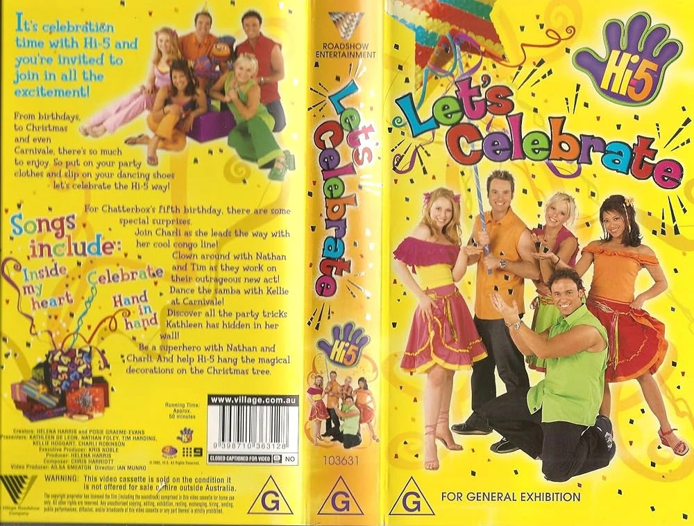 Let's Celebrate (video)/Home Video | Hi-5 TV Wiki | Fandom