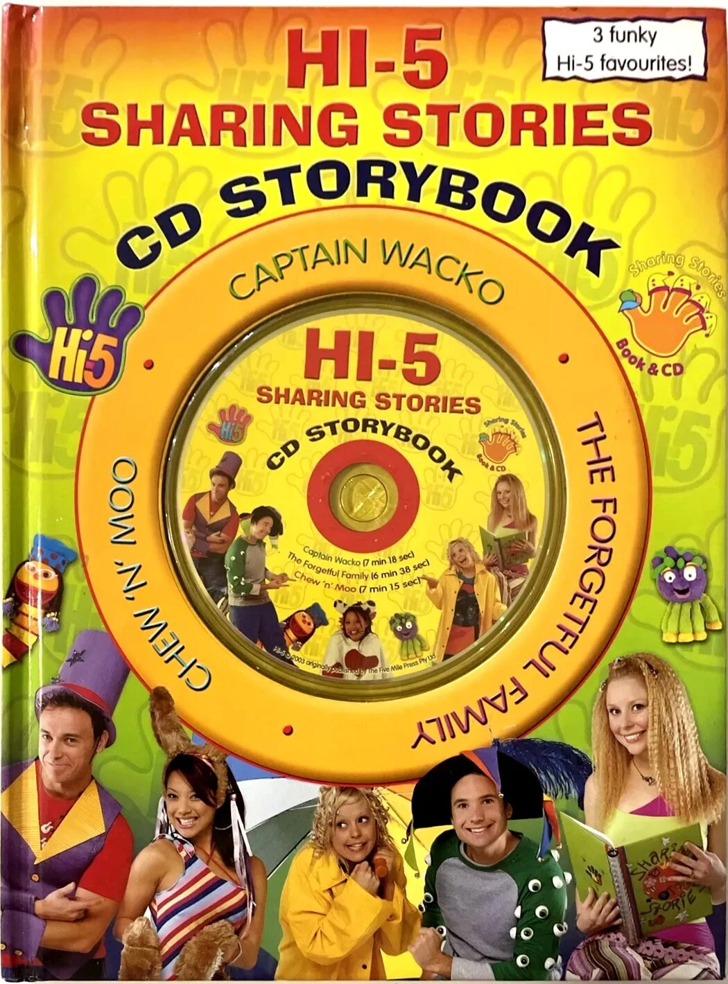 Hi-5 Sharing Stories CD Storybook (book) | Hi-5 TV Wiki | Fandom