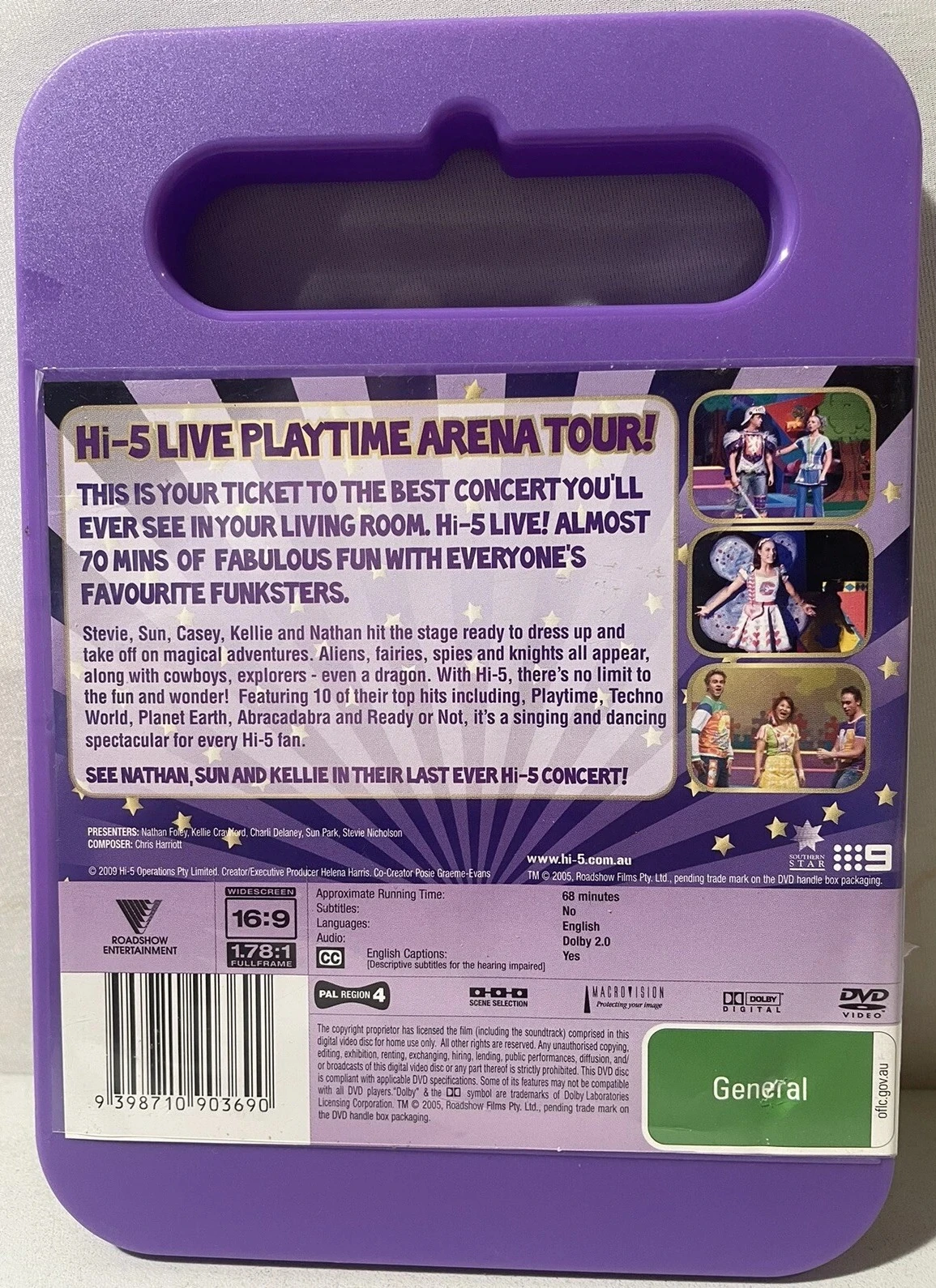 Hi-5 Live! The Playtime Concert (video)/Home Video | Hi-5 TV Wiki | Fandom