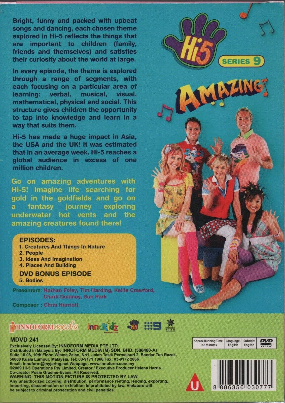 Series 9 Volume 4: Amazing (video) | Hi-5 TV Wiki | Fandom