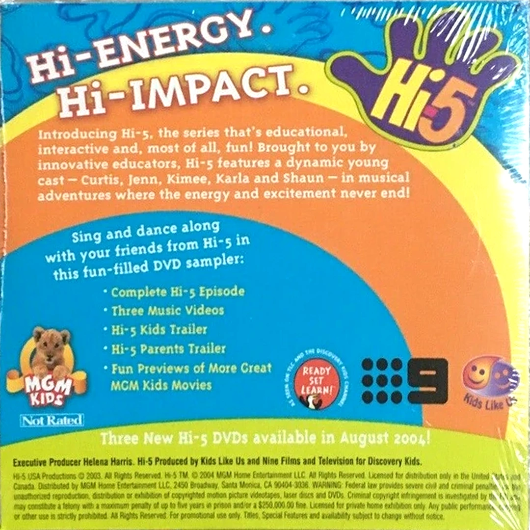 Hi-5 Promotional DVD Sampler | Hi-5 TV Wiki | Fandom