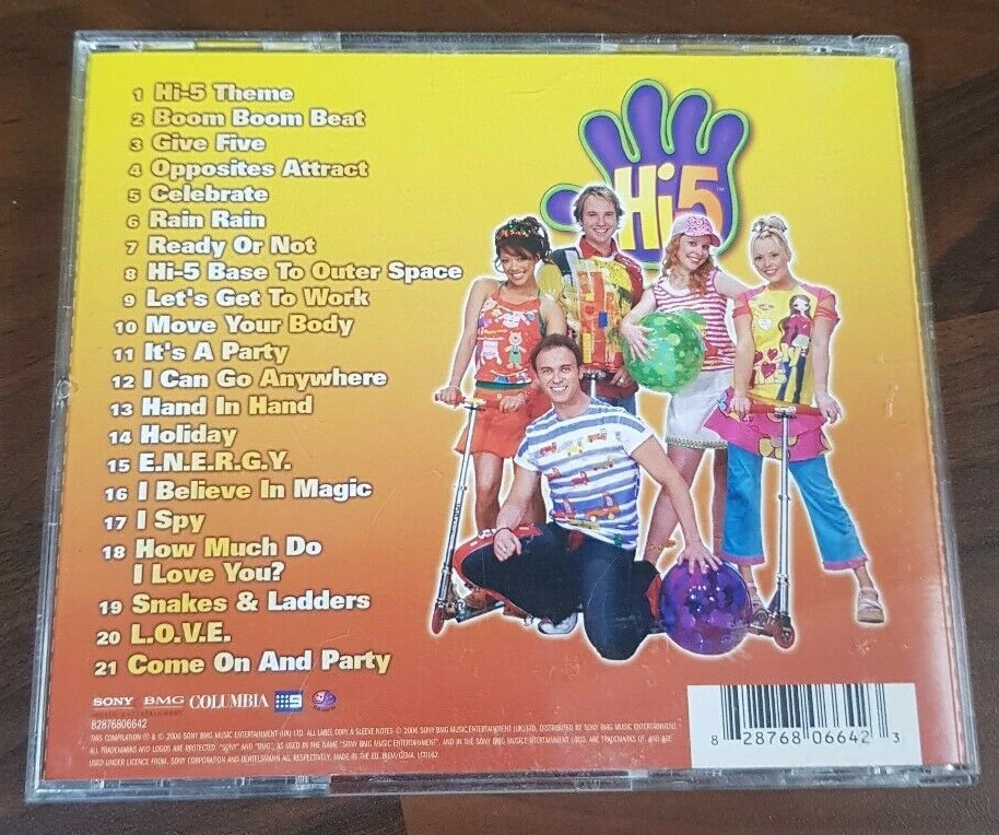 Hi-5 Hits! (UK album) | Hi-5 TV Wiki | Fandom