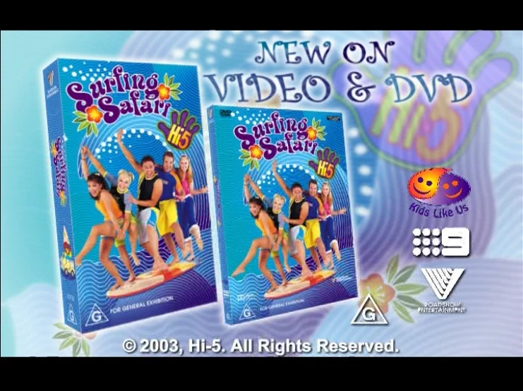 Surfing Safari (video)/Marketing | Hi-5 TV Wiki | Fandom