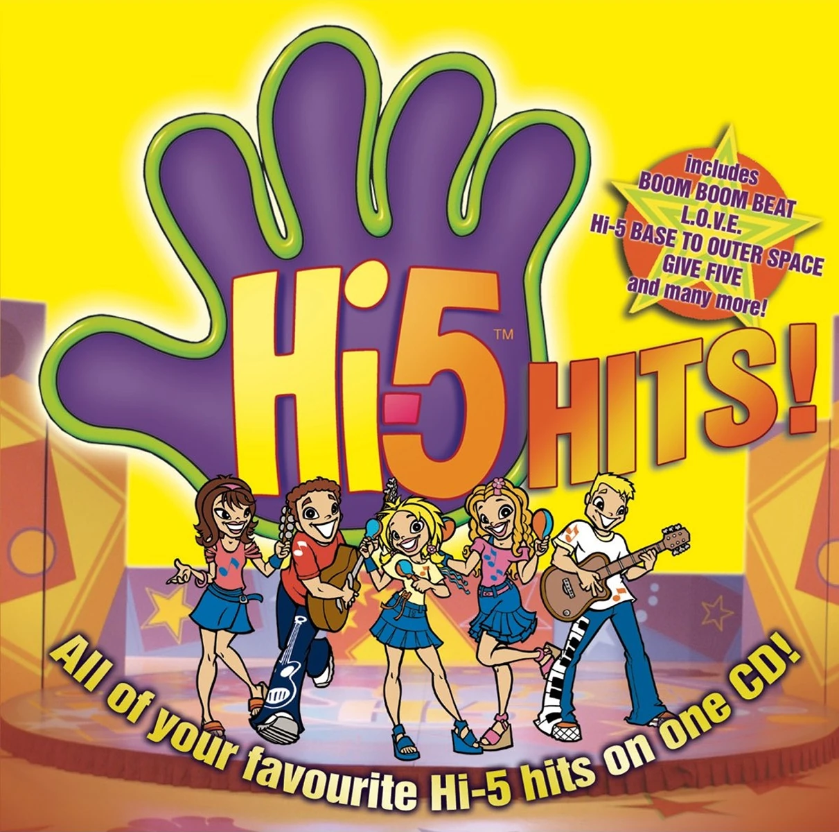 Hi-5 Hits! (UK album) | Hi-5 TV Wiki | Fandom
