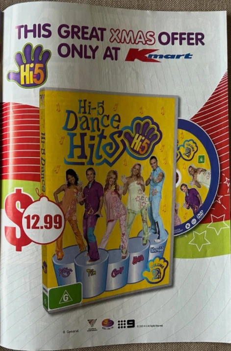 Hi-5 Dance Hits Volume 2 (video)/Marketing | Hi-5 TV Wiki | Fandom