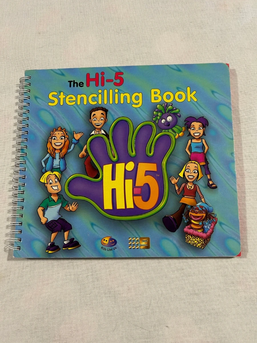 The Hi-5 Stencilling Book | Hi-5 TV Wiki | Fandom