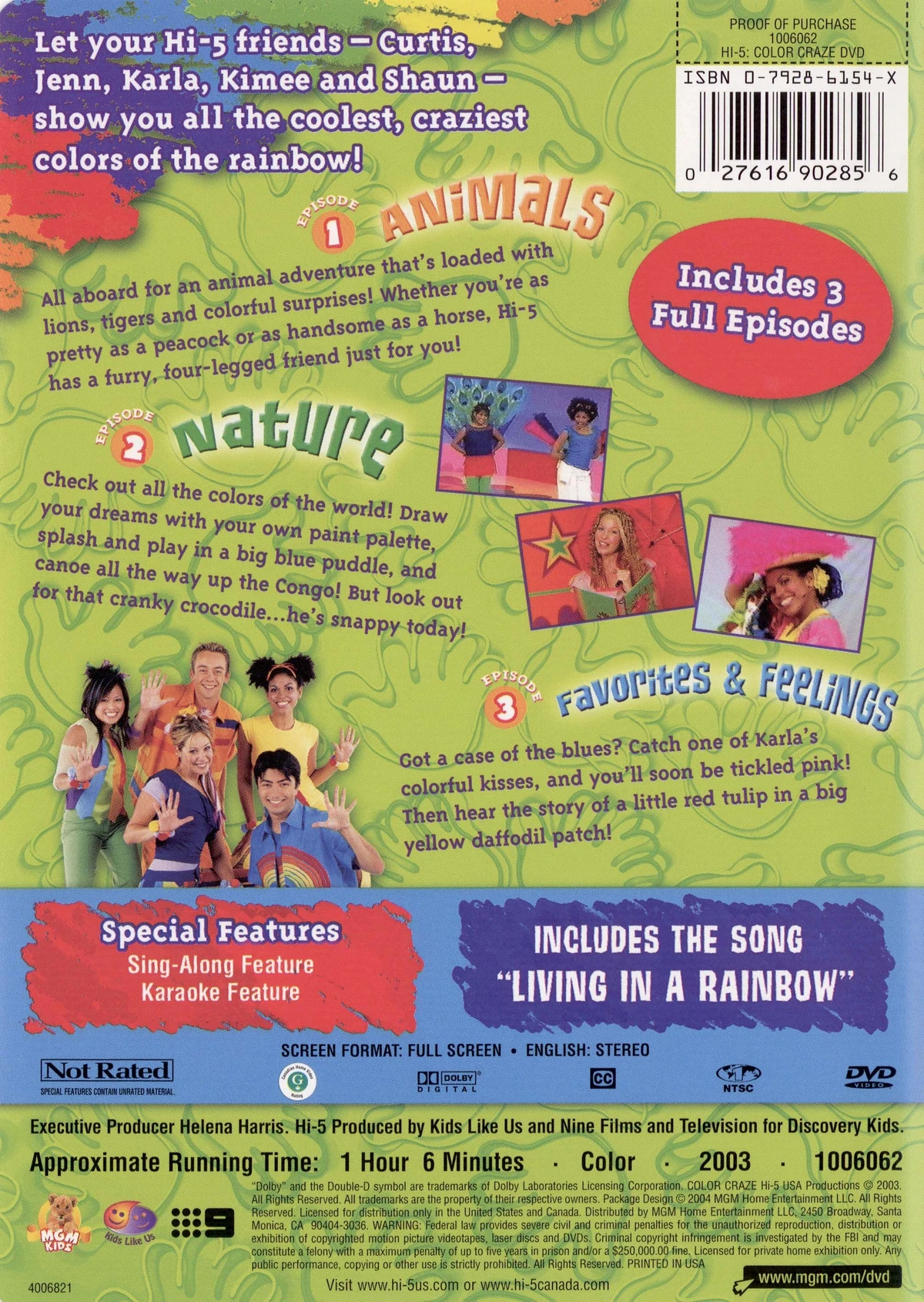 Volume 1: Color Craze (video) | Hi-5 TV Wiki | Fandom