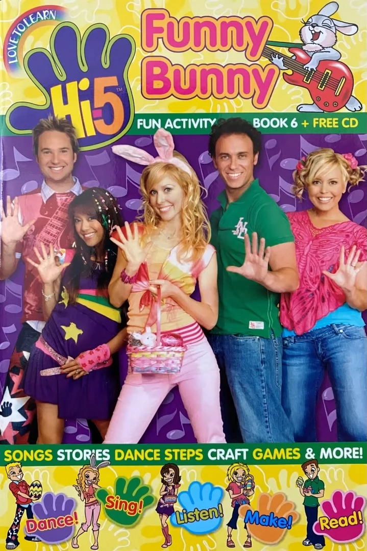 Funny Bunny (Activity Book & Free CD) | Hi-5 TV Wiki | Fandom