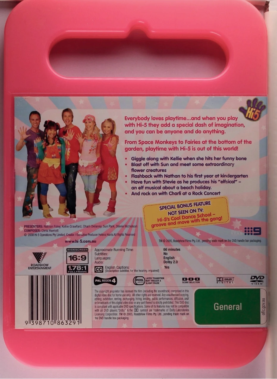 Playtime! (video)/Home Video | Hi-5 TV Wiki | Fandom