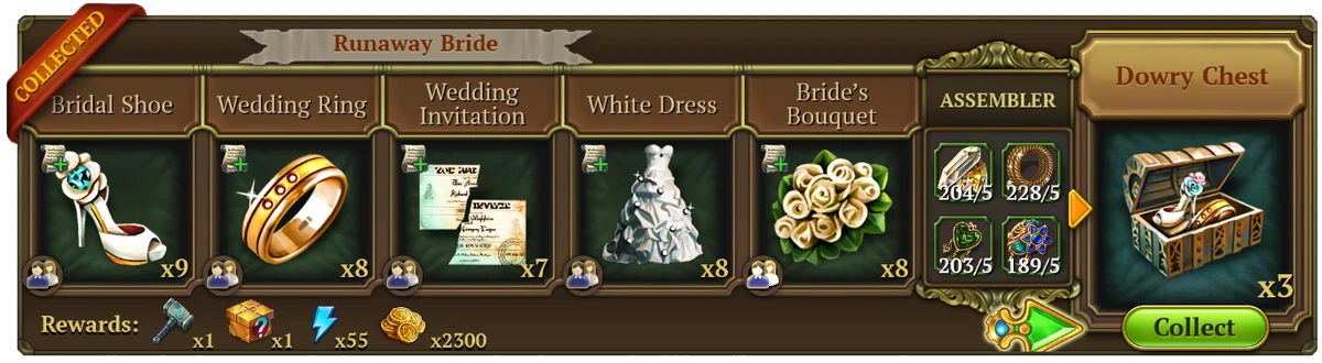 Runaway Bride | Hidden City Wiki | Fandom