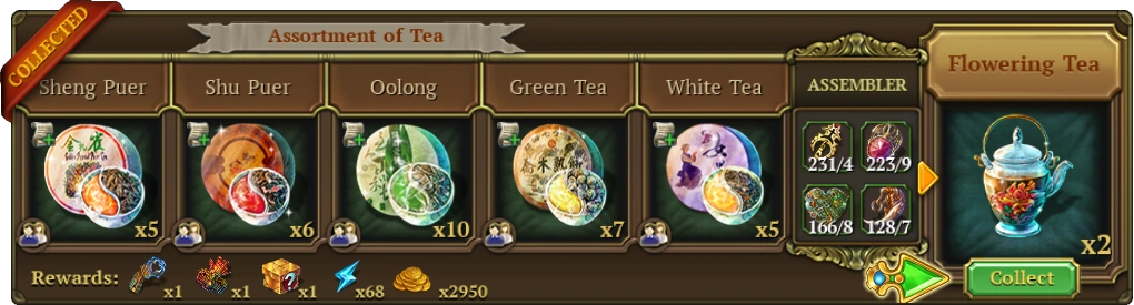 Assortment of Tea | Hidden City Wiki | Fandom